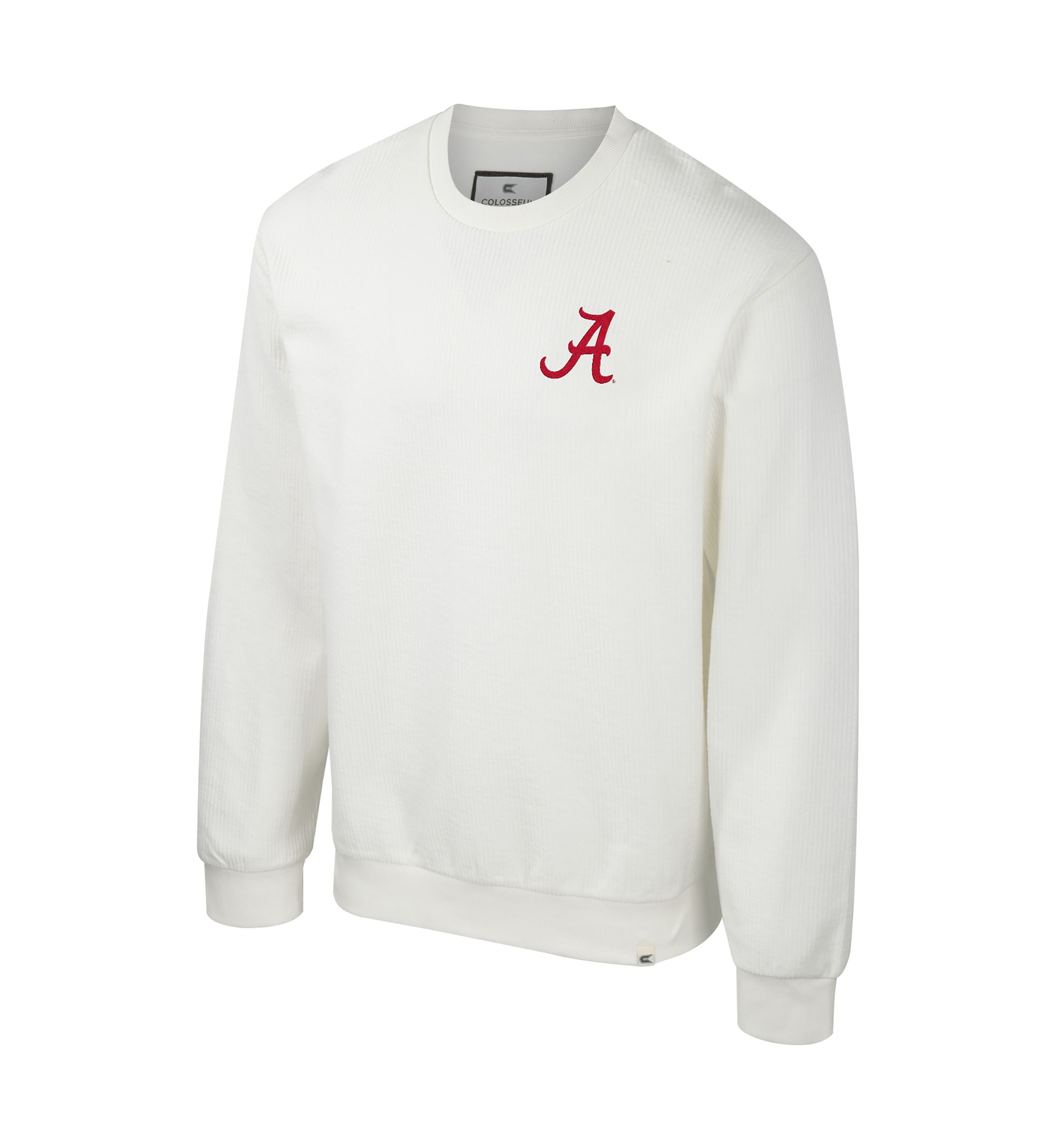 Colosseum NCAA Alabama Crimson Tide Ribbed Crew Neck Sweater | Belk