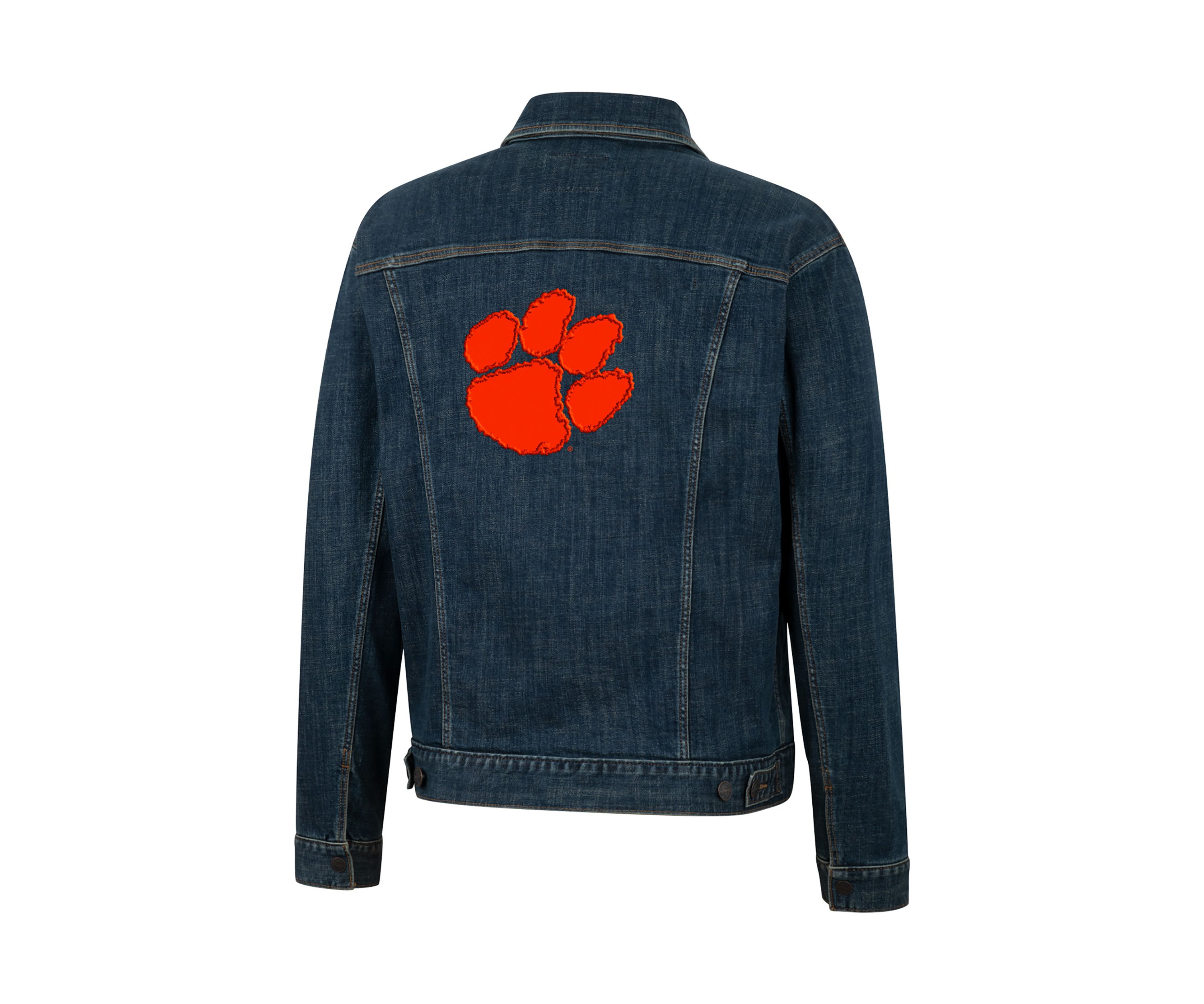 Colosseum NCAA Clemson Tigers Wrangler Retro Denim Jacket | Belk