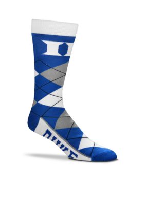 FBF Originals Duke Blue Devils - Argyle Crew Socks - Single Pair | belk
