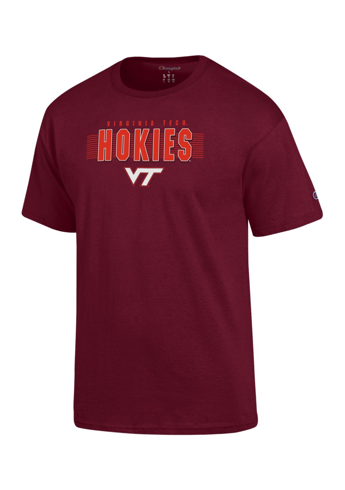 Champion® NCAA Virginia Tech Hokies Jersey Short Sleeve Graphic T-Shirt ...