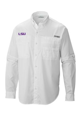 Columbia NCAA LSU Tigers Button Down Shirt | belk