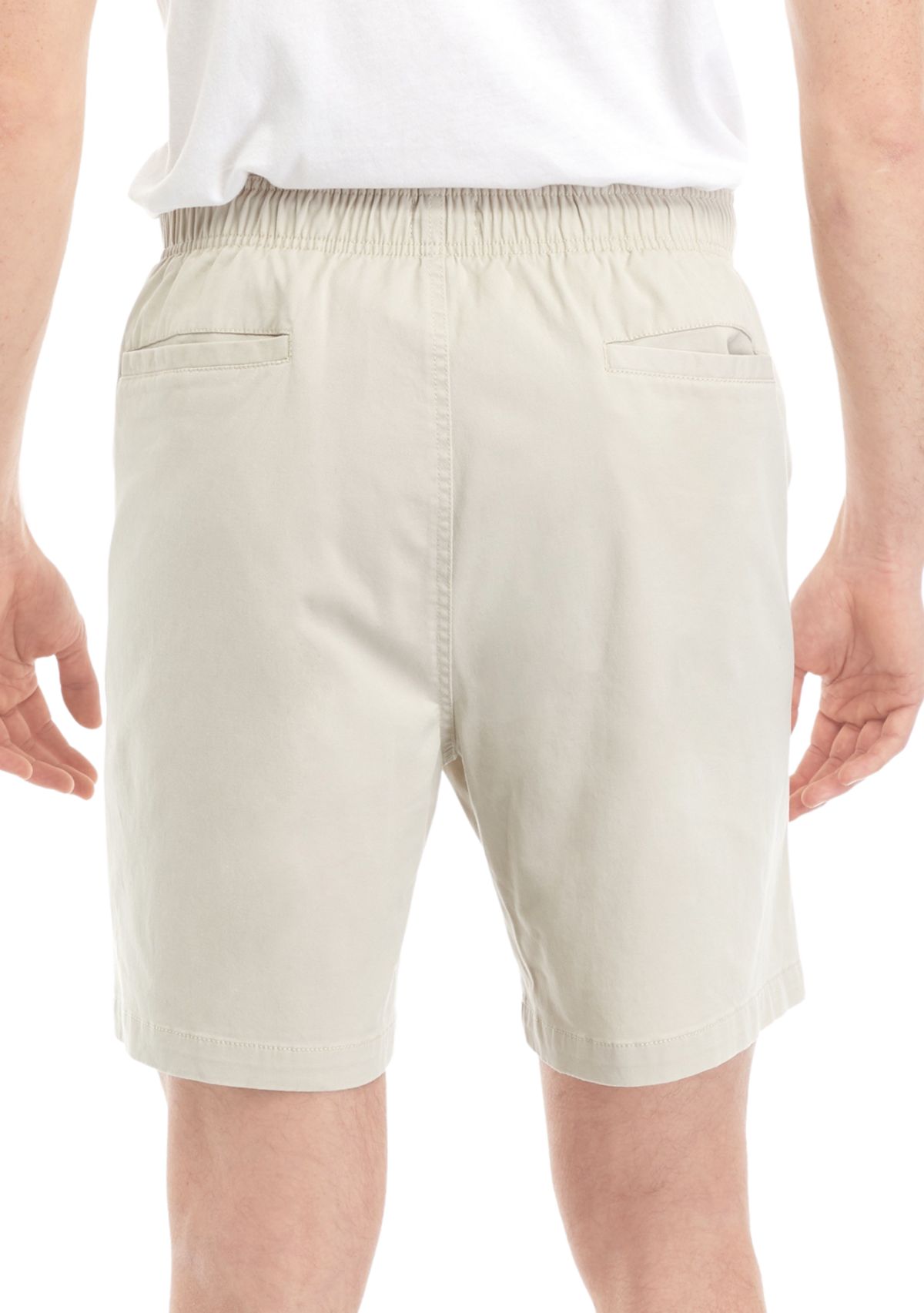 TRUE CRAFT 7" Pull On Twill Shorts | Belk