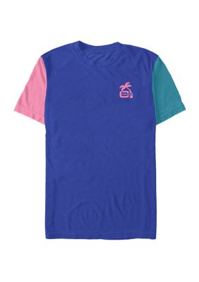 Cabana by Crown & Ivy™ Color Block Palm Tree Graphic T-Shirt | belk