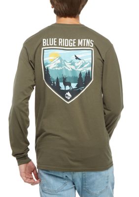 Ocean + Coast® Long Sleeve Blue Ridge Mountains Shirt | belk