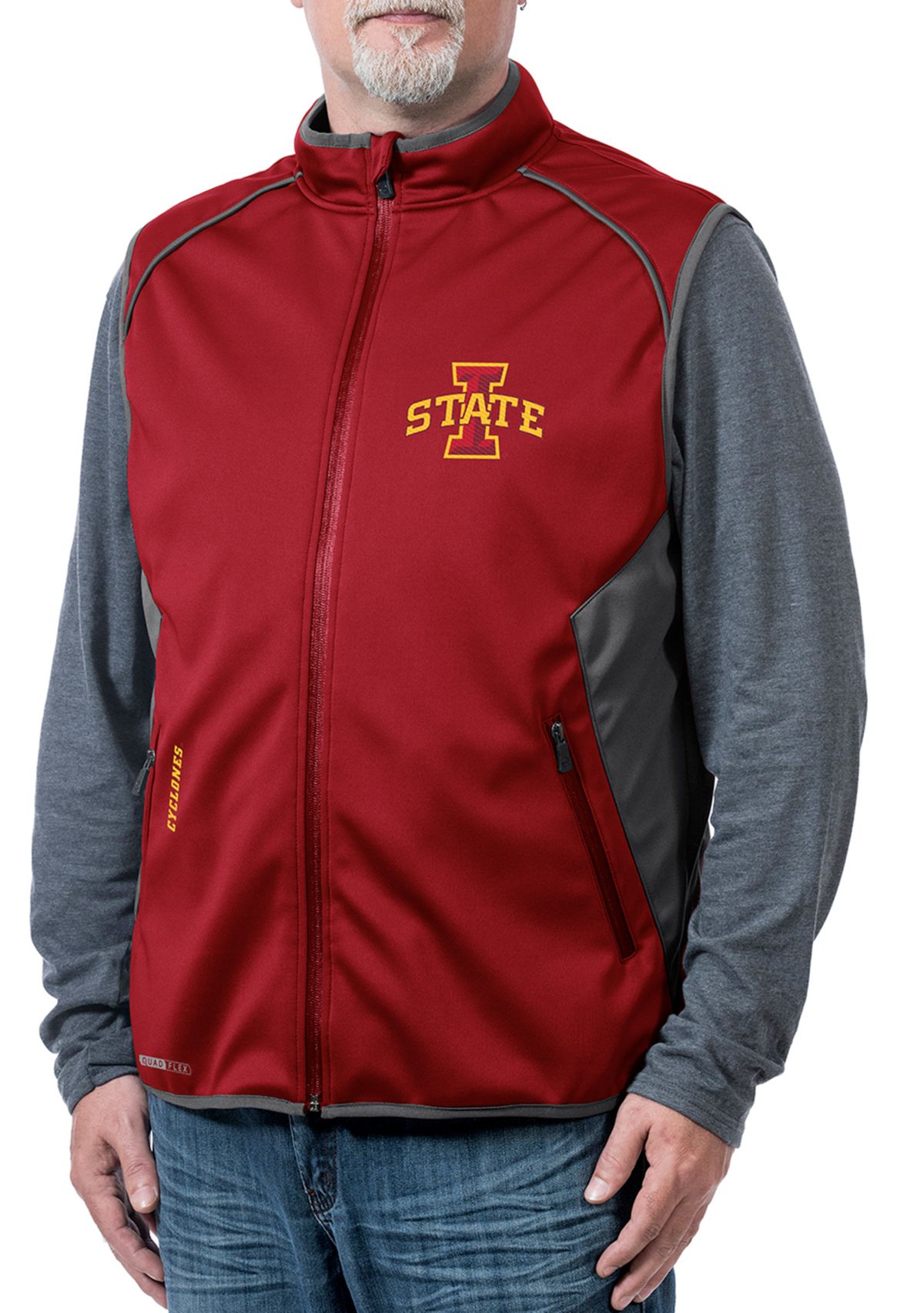 Franchise Club NCAA Iowa State Cyclones Stadium Softshell Vest | Belk