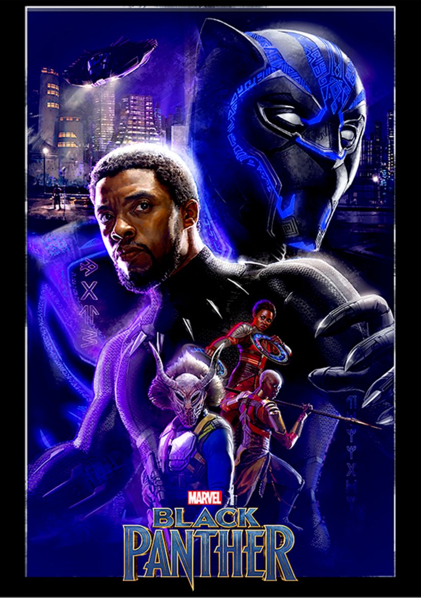 Black Panther™ Marvel Panther Light T-Shirt | Belk