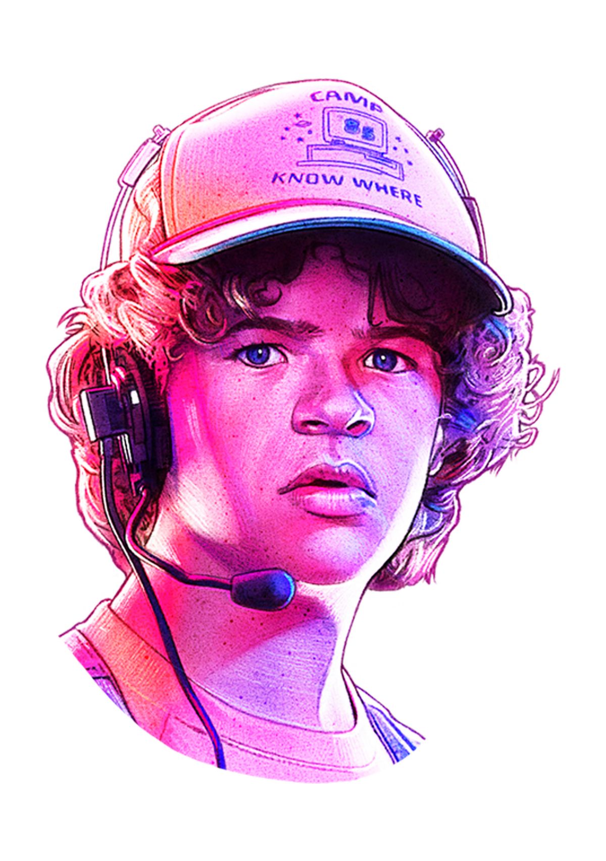 Stranger Things Stranger Things Dusty Big Face Graphic T-Shirt | Belk