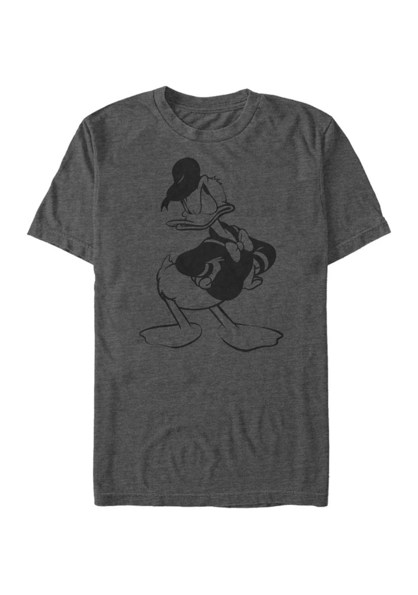 Mickey Classic Old Print Donald Short Sleeve Graphic T-Shirt | Belk