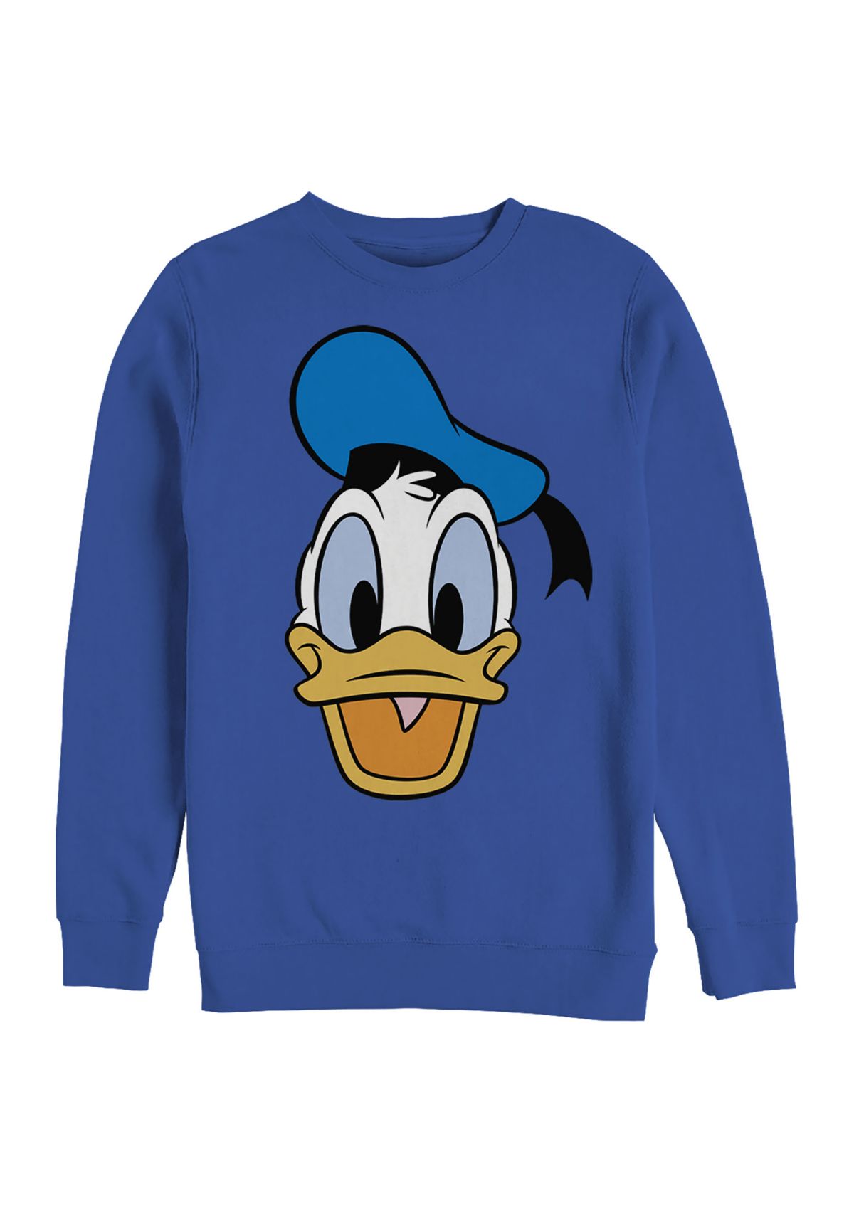 Disney® Big Face Donald Crew Fleece Graphic Sweatshirt | Belk