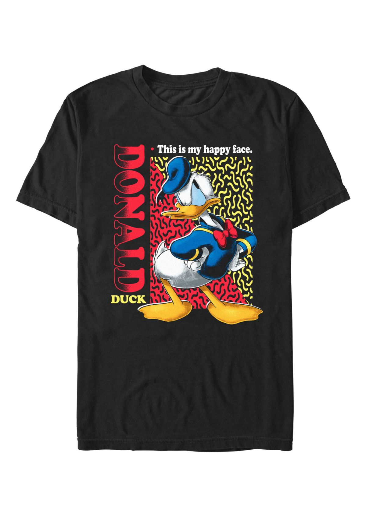 Mickey Classic Happy Face Donald Graphic T-Shirt | Belk