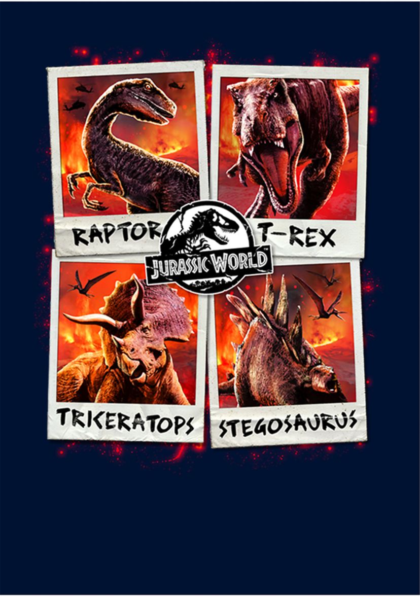 Jurassic World Candid Carnivores Graphic Crew Fleece Sweatshirt | Belk