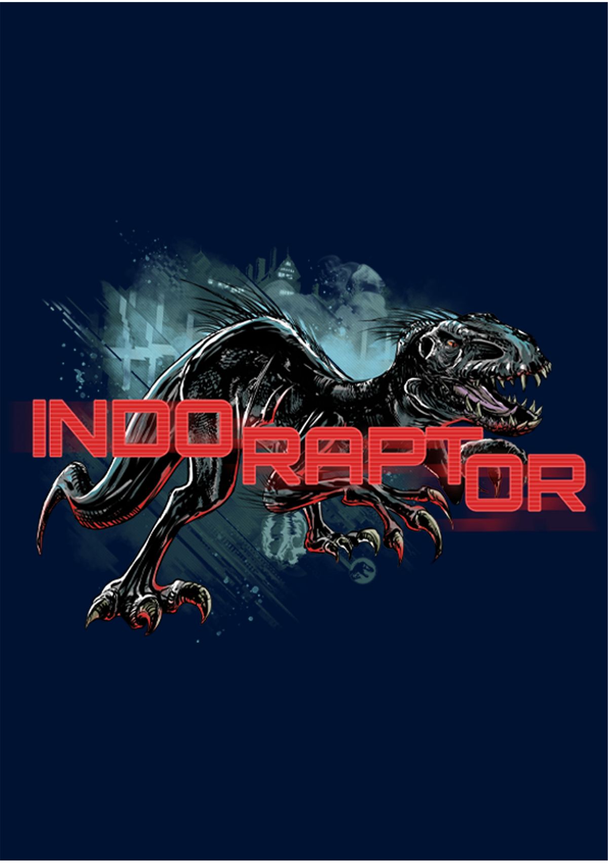 Jurassic World Indo Raptor Graphic Crew Fleece Sweatshirt | Belk