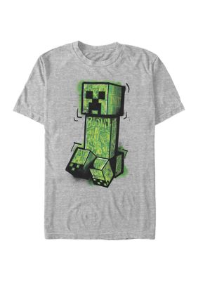 Minecraft Graffiti Creeper Graphic T-Shirt | Belk