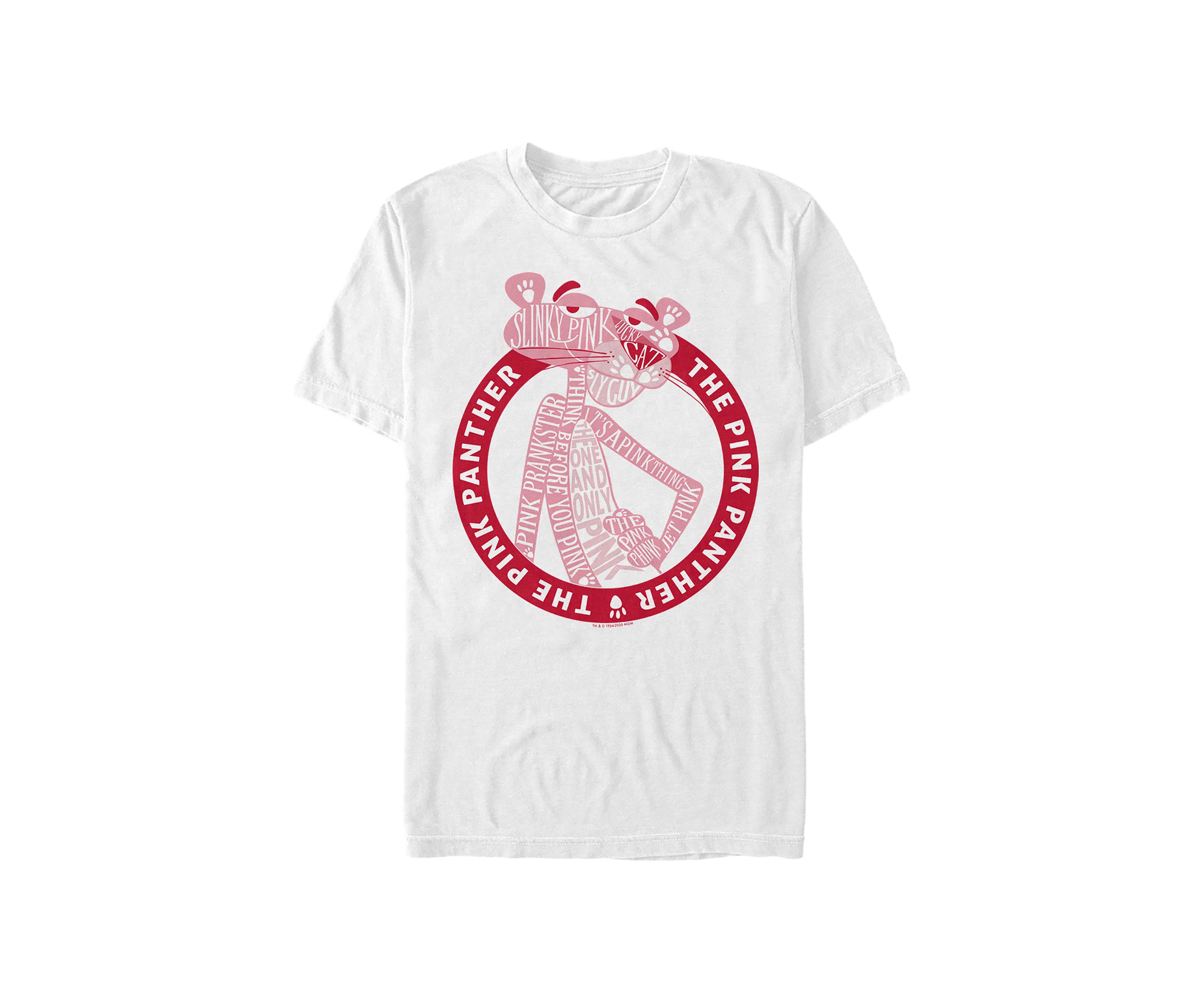 Pink Panther Panther Words Graphic T-Shirt | Belk