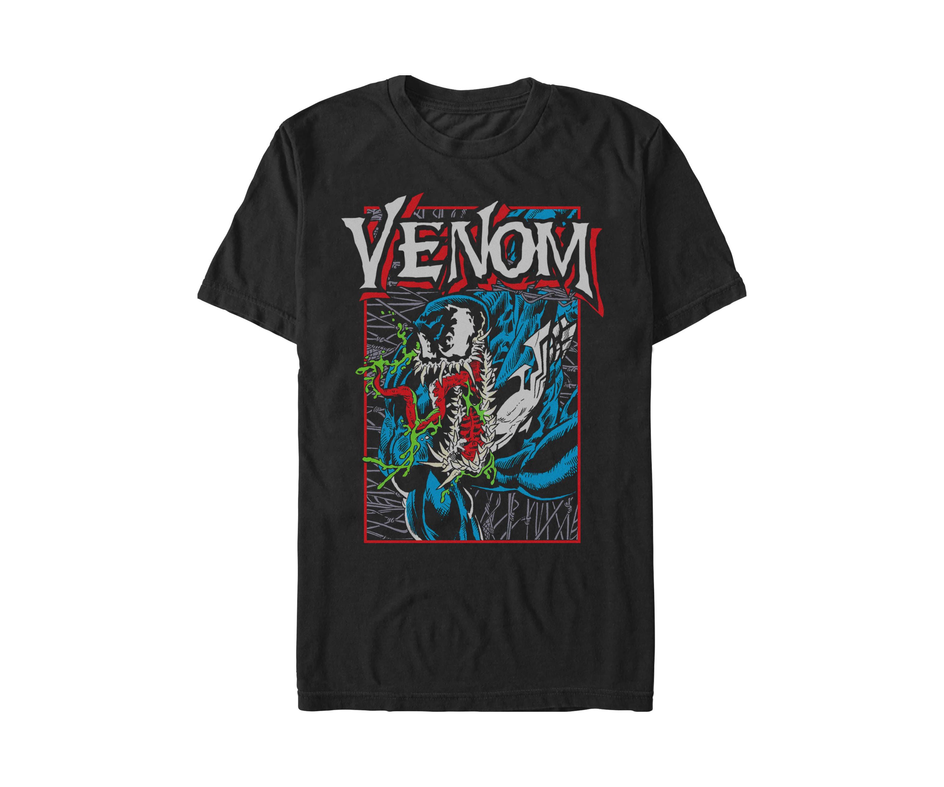 Spider-Man Venom Teeth And Tongue Graphic T-Shirt | Belk