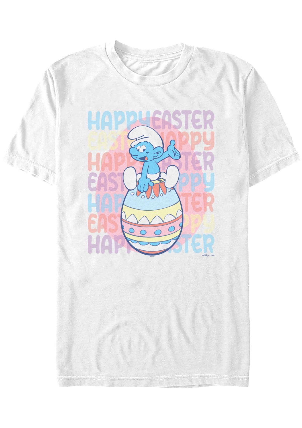 Smurfs Happy Easter Graphic T-Shirt | Belk