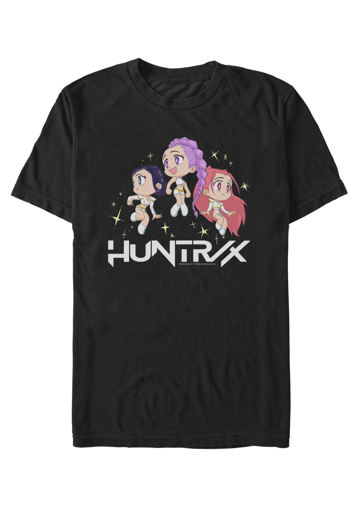 KPop Demon Hunters Chibi Group Huntrix Graphic T-Shirt | Belk