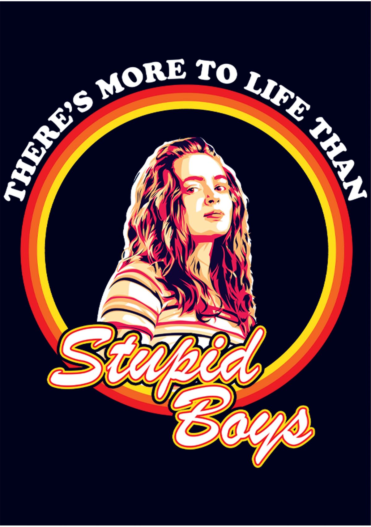 Stranger Things Stupid Boys Short Sleeve Graphic T-Shirt | Belk