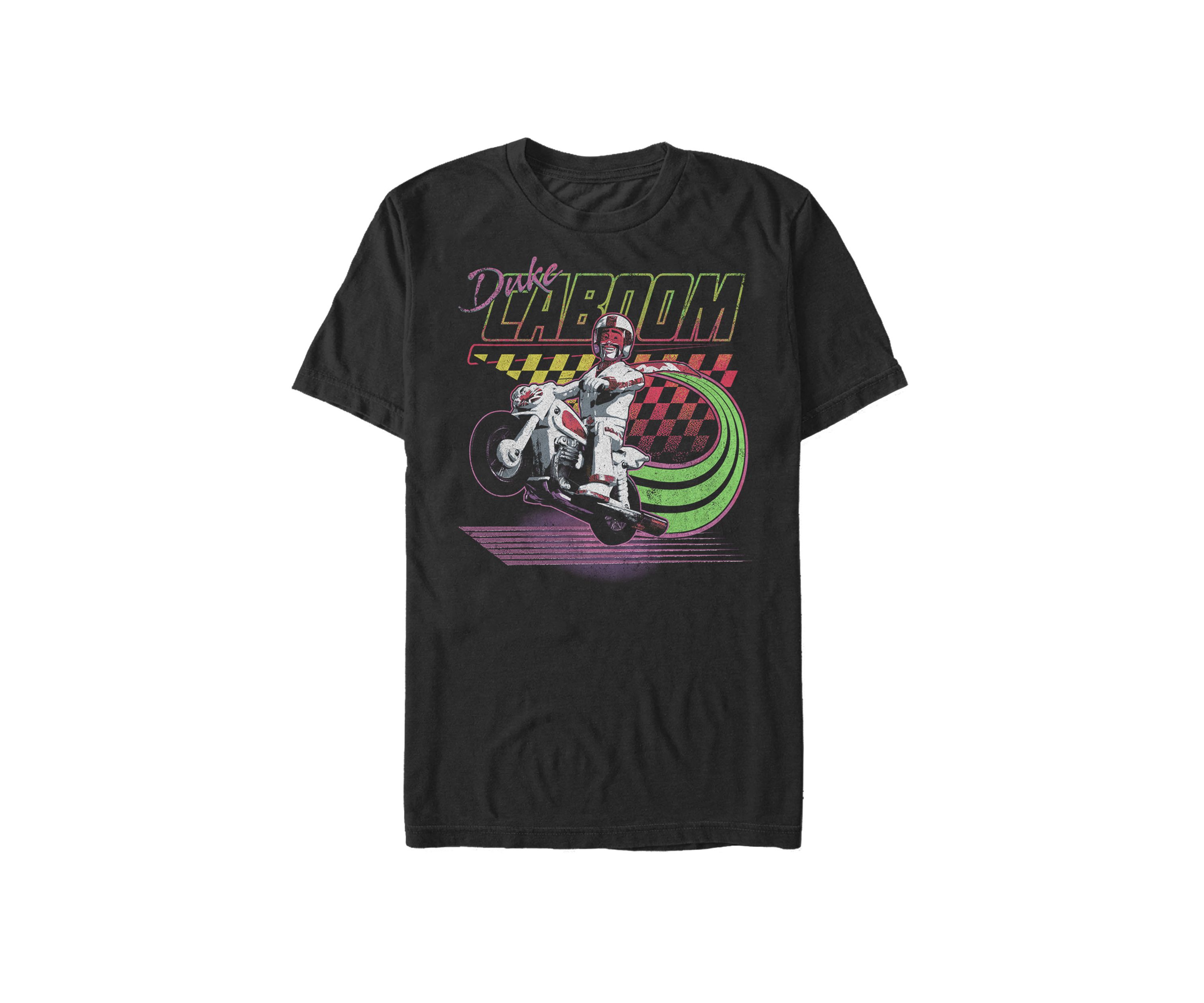 Disney® Pixar™ Toy Story 4 Duke Caboom Neon Colors Poster Short Sleeve ...