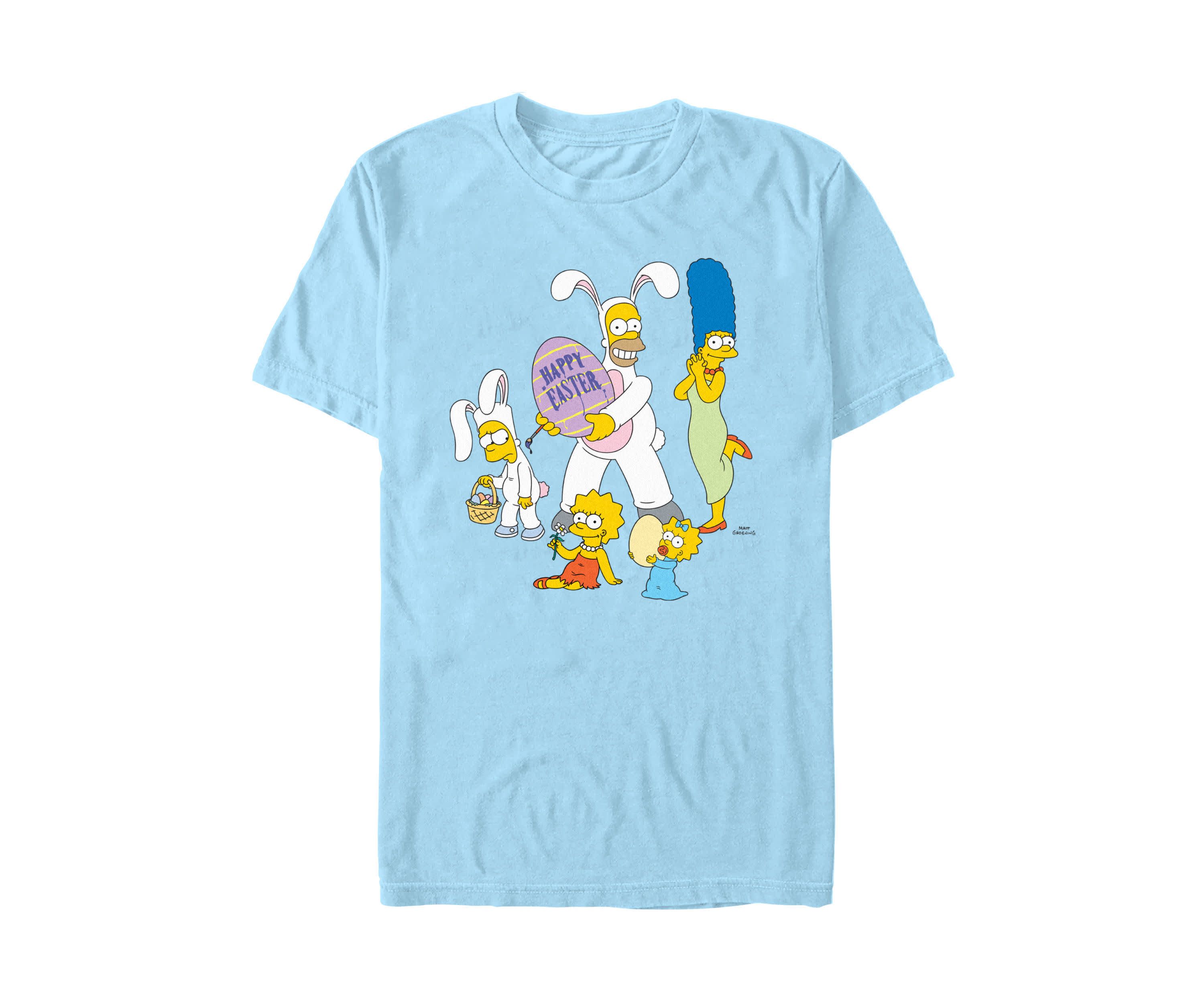 The Simpsons Family Easter Graphic T-Shirt | Belk