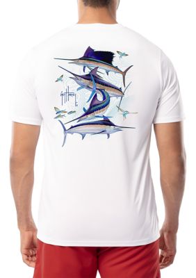 Guy Harvey® Men's Super Grand Slam Radar Performance Graphic T-Shirt | Belk