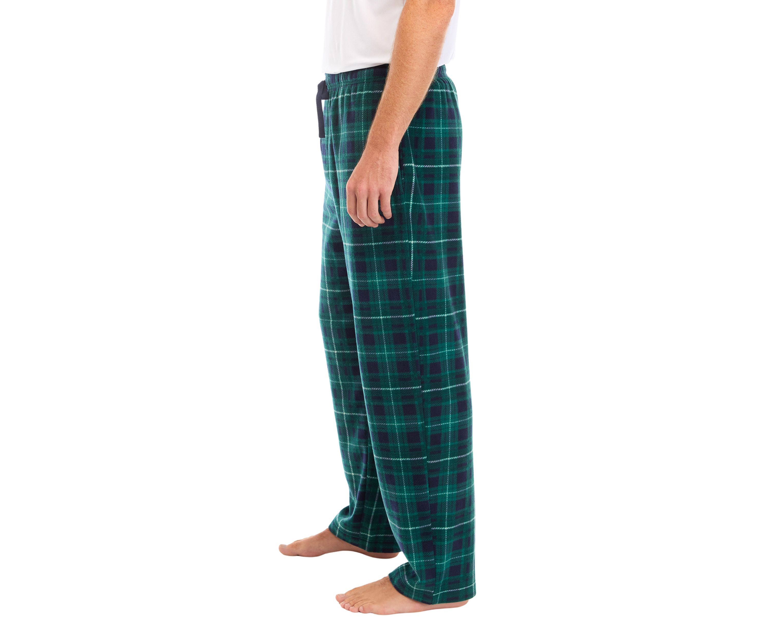 Crown & Ivy™ Plaid Printed Microfleece Pants | Belk