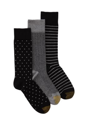 Gold Toe® Printed Socks - 3 Pack | belk