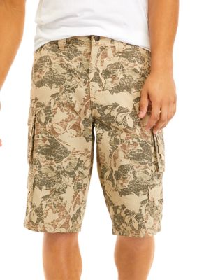 TRUE CRAFT Stacked Printed Cargo Shorts | belk