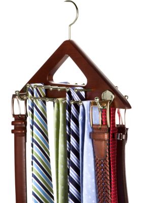 Saddlebred® Wooden Tie and Belt Rack | belk