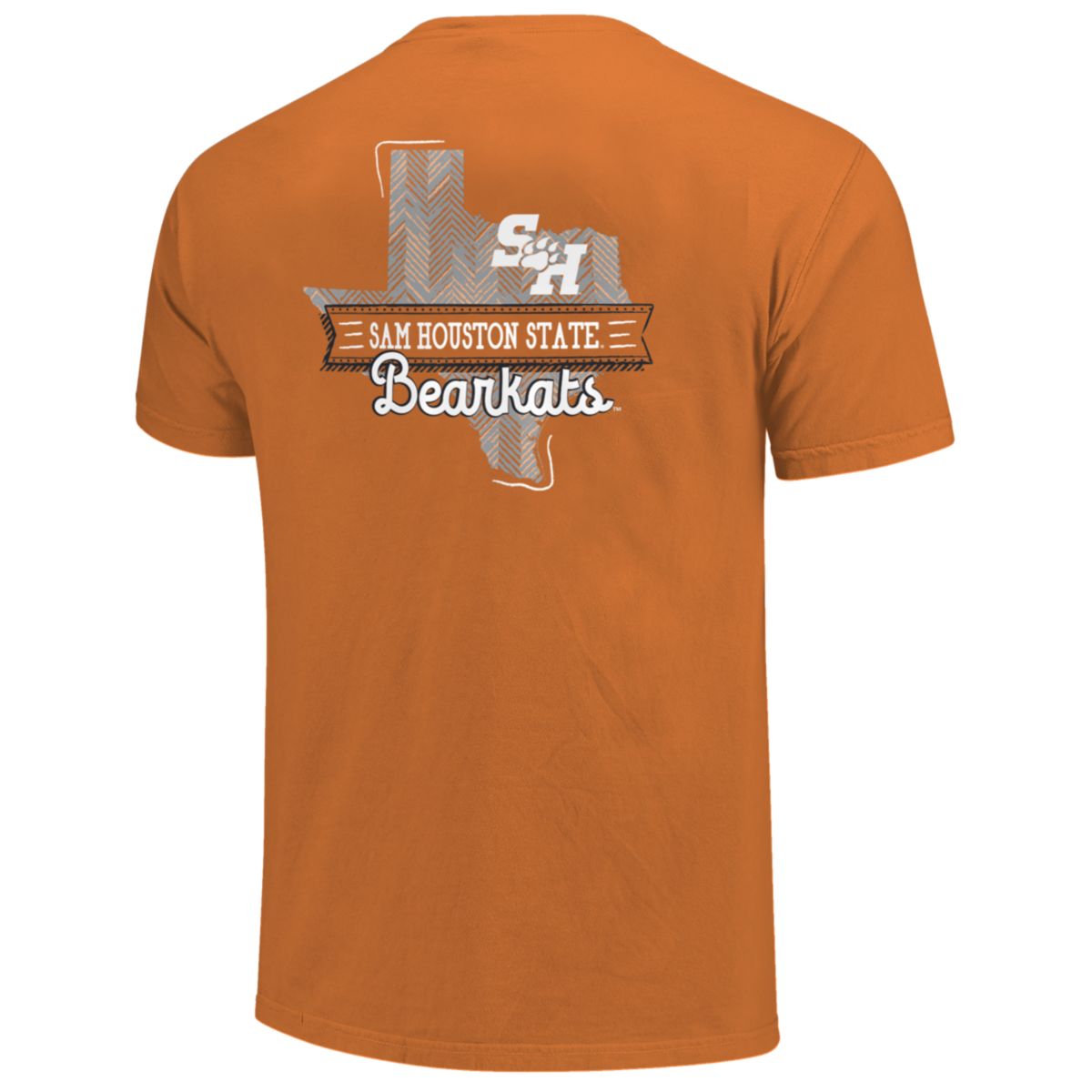 Image One Image One Sam Houston State Bearkats Sketch Banner Pattern ...