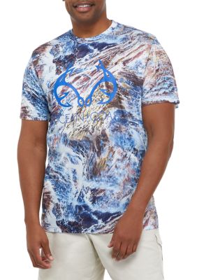 Ocean + Coast® Big & Tall Ocean Print Graphic T-Shirt | belk