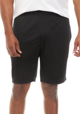 ZELOS Big & Tall Solid Polyester Shorts | belk