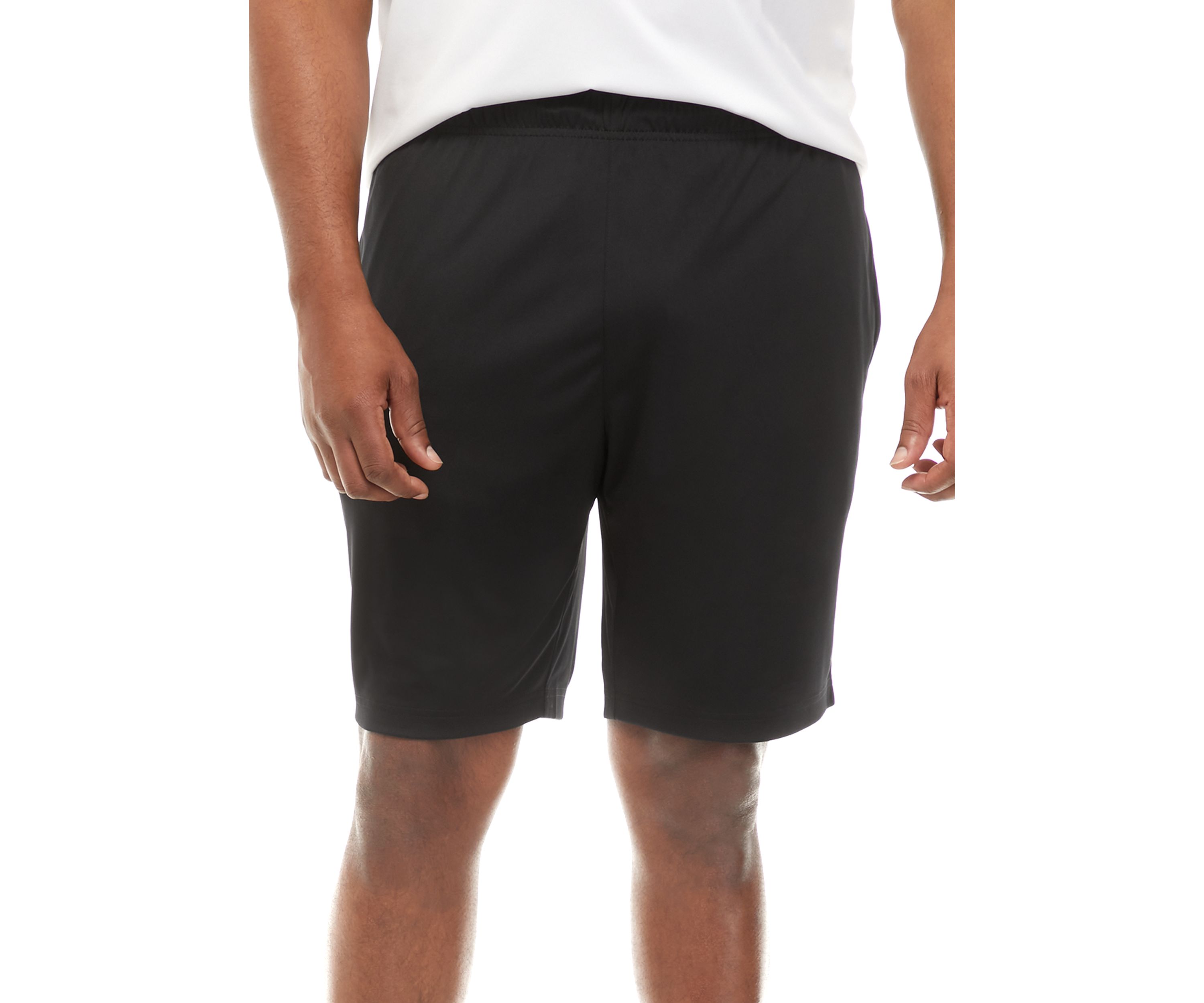 ZELOS Big & Tall Solid Polyester Shorts | Belk