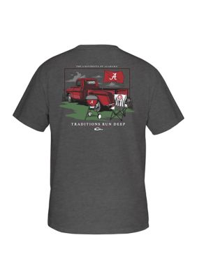 Drake Waterfowl NCAA Alabama Crimson Tide Truck Graphic T-Shirt | belk