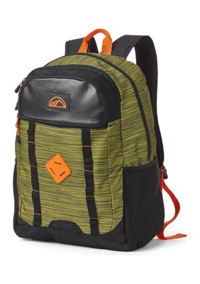 Green Heather Double Daisy Chain Backpack | belk