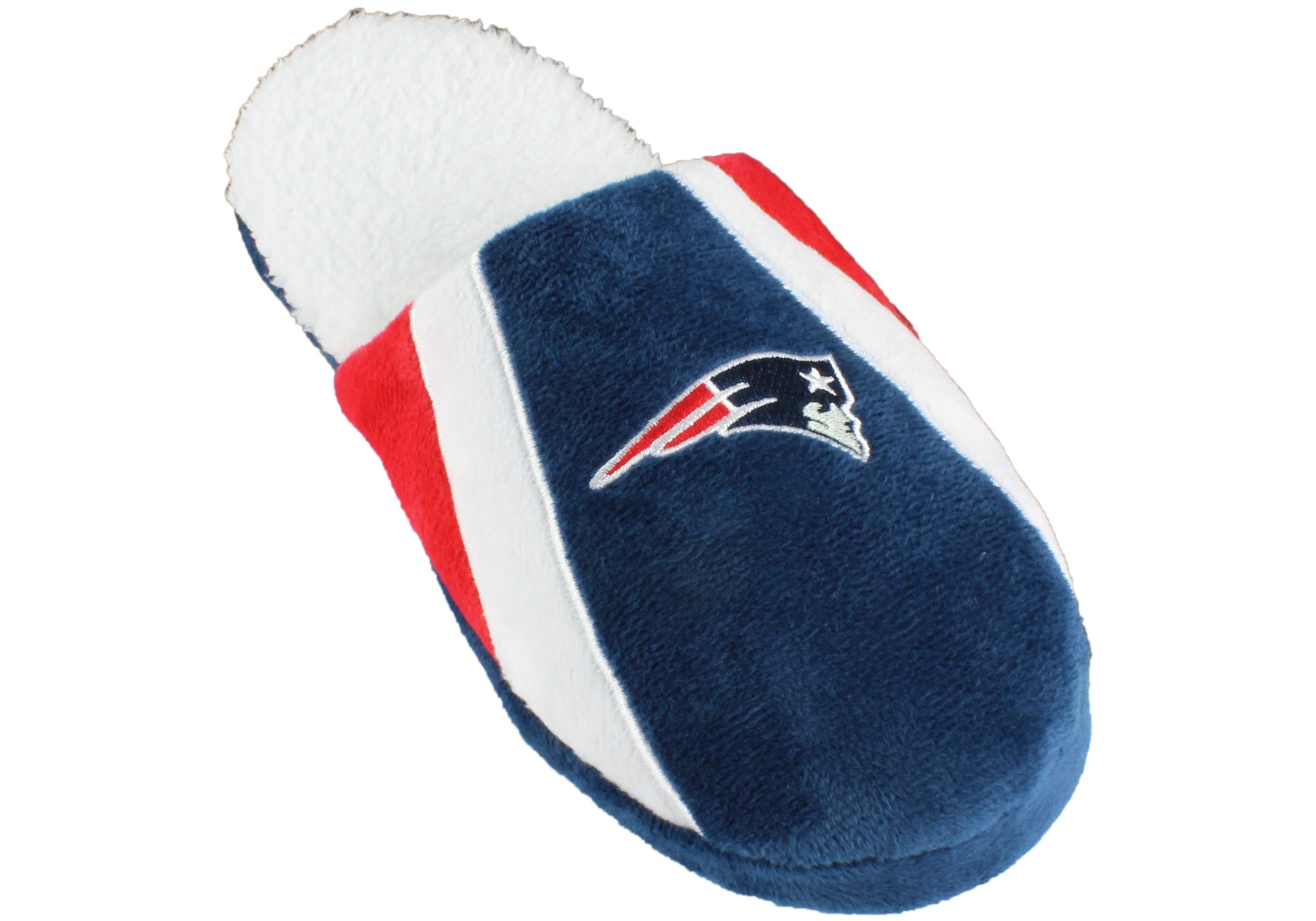 Comfy Feet NFL New England Patriots Sherpa Slide Slipper - Small | Belk