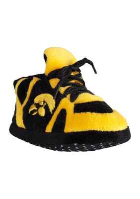 Comfy Feet NCAA Iowa Hawkeyes Cute Baby Sneaker Slippers | belk