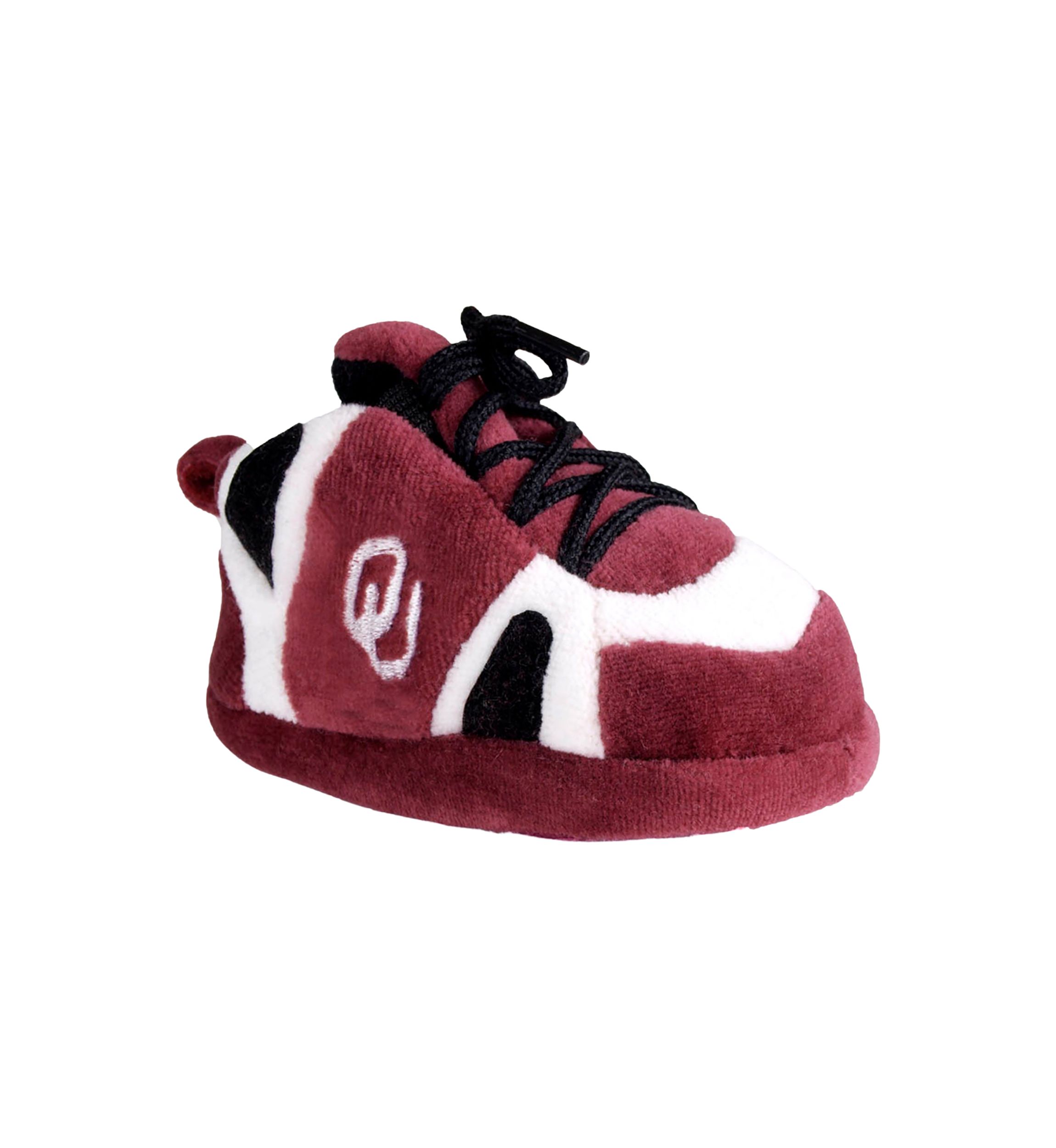 Comfy Feet NCAA Oklahoma Sooners Cute Baby Sneaker Slippers | Belk