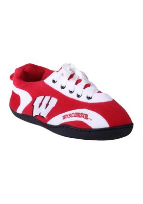 Comfy Feet NCAA Wisconsin Badgers All Around Indoor Outdoor Slippers | belk