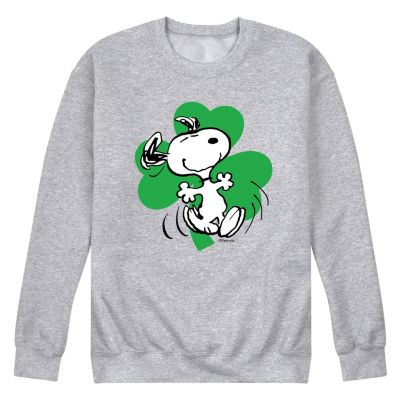 Peanuts Dancing Snoopy Shamrock Graphic Fleece | belk