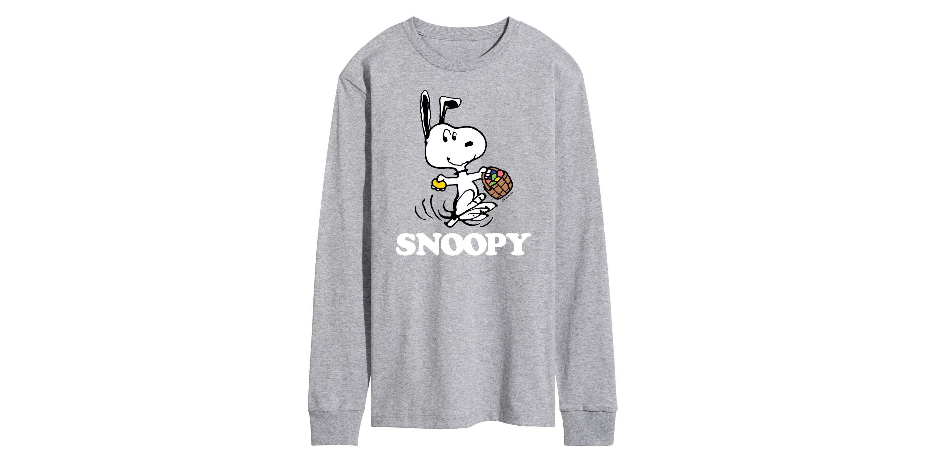 Peanuts® Snoopy Easter Basket Graphic Long Sleeve | Belk