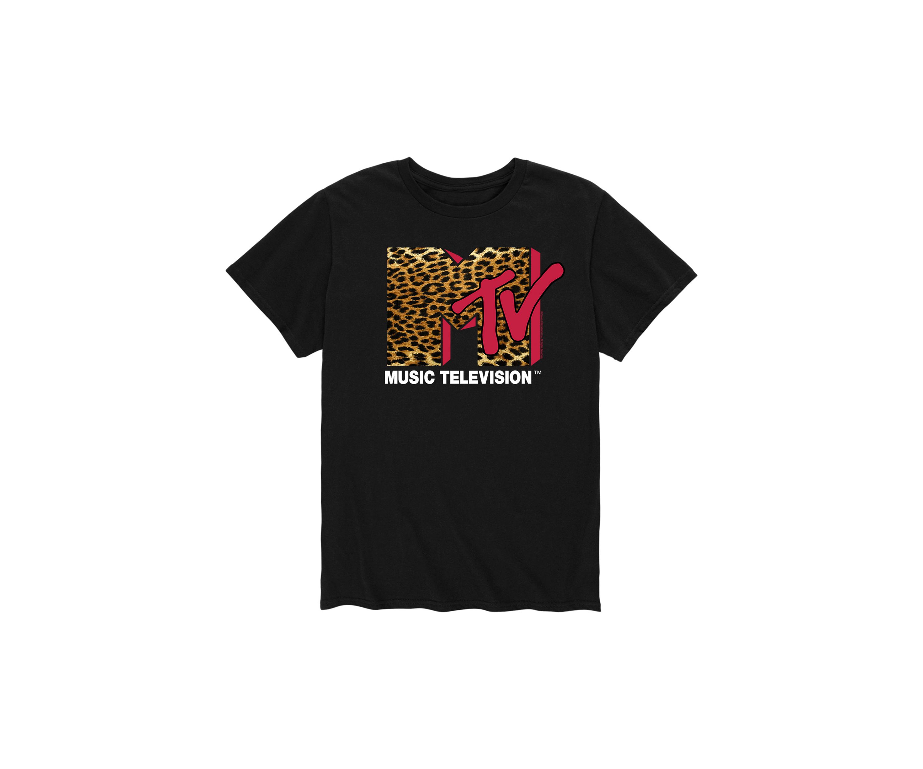 MTV Classic Leopard Logo Graphic T-Shirt | Belk