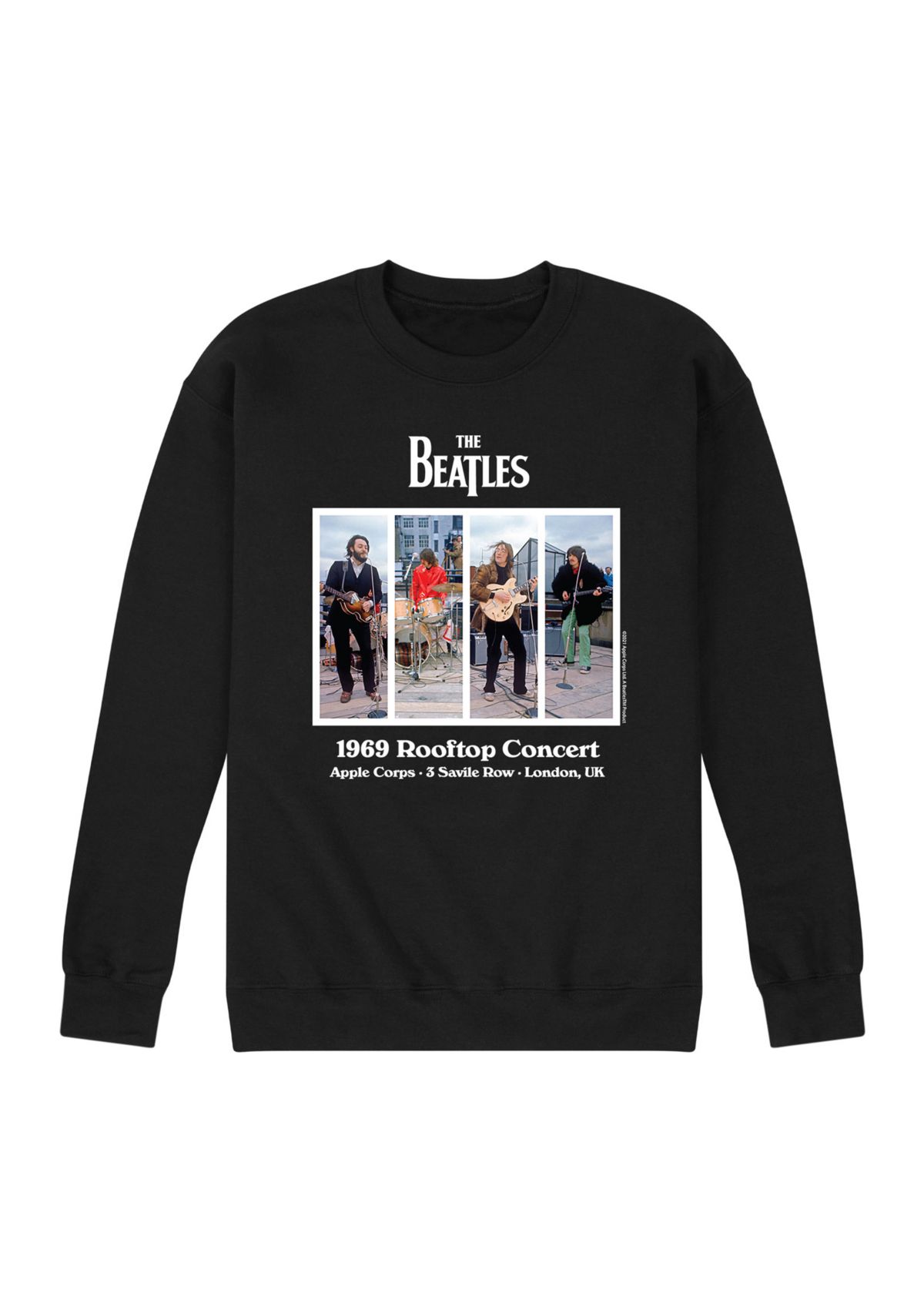 The Beatles Rooftop Concert Graphic Fleece Pullover | Belk