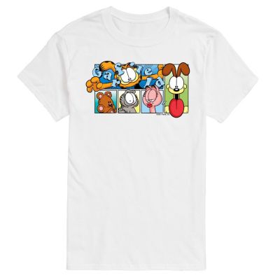 Garfield Character Grid Graphic T-Shirt | belk