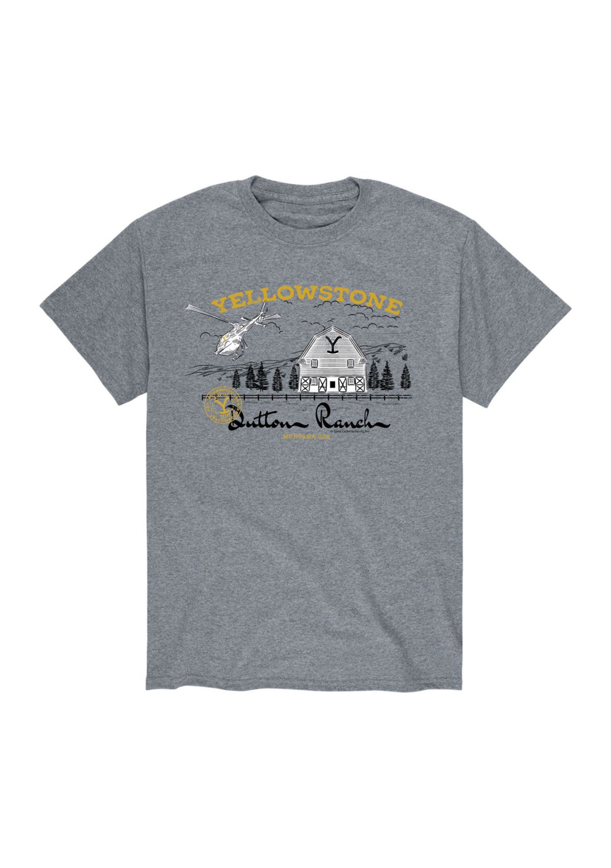 Yellowstone Dutton Ranch Graphic T-Shirt | Belk