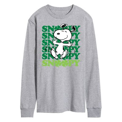 Peanuts Snoopy Clover Dance Graphic LS | belk