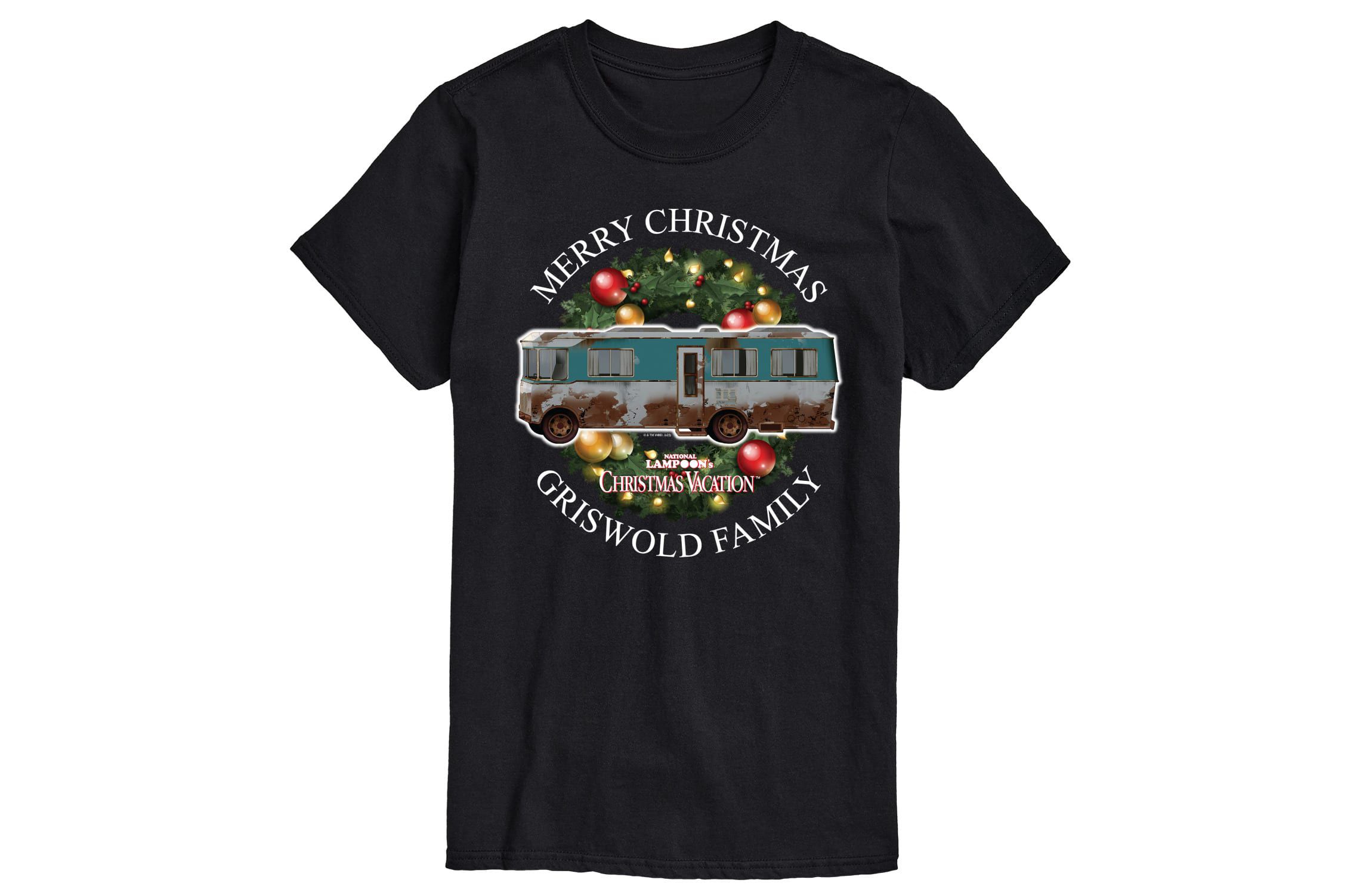 National Lampoon's Christmas Vacation Merry Christmas Graphic T-Shirt ...