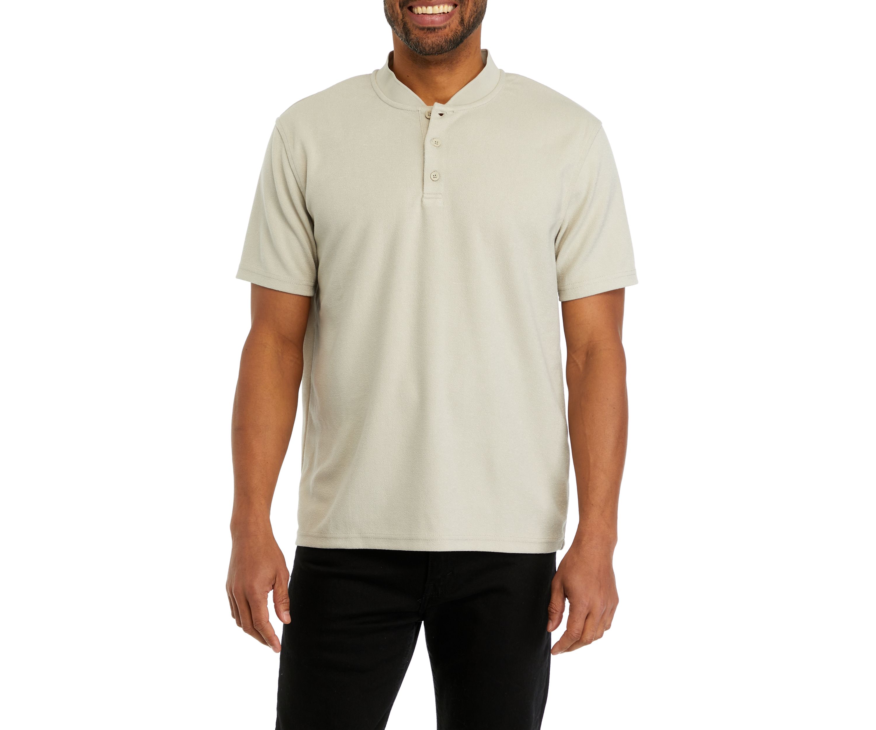 Kenneth Cole Men's Sport Solid Henley T-Shirt | Belk