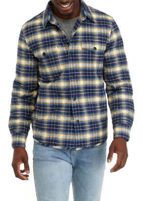Lucky Brand Quilted Flannel Shacket | belk