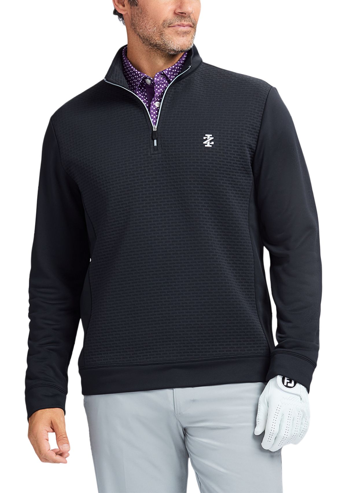 IZOD Hydrashield Quarter Zip Pullover | Belk